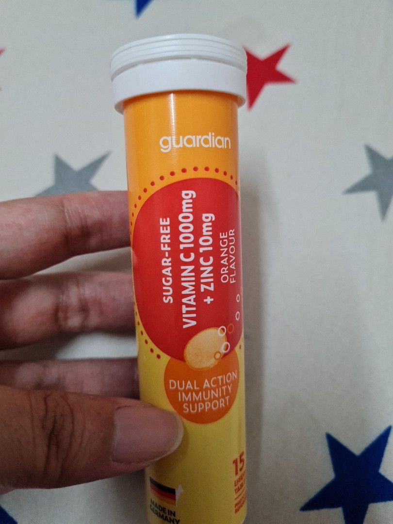 Guardian effervescent 60 tablets, Health & Nutrition, Health ...