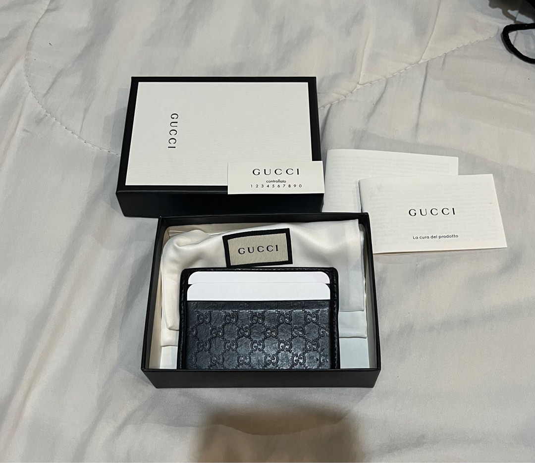 Gucci card wallet on Carousell