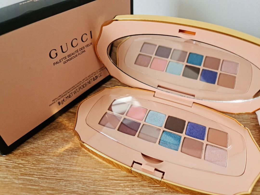 GUCCI Limited Edition Eyeshadow Palette Beauté Des Yeux Gorgeous Flora ...