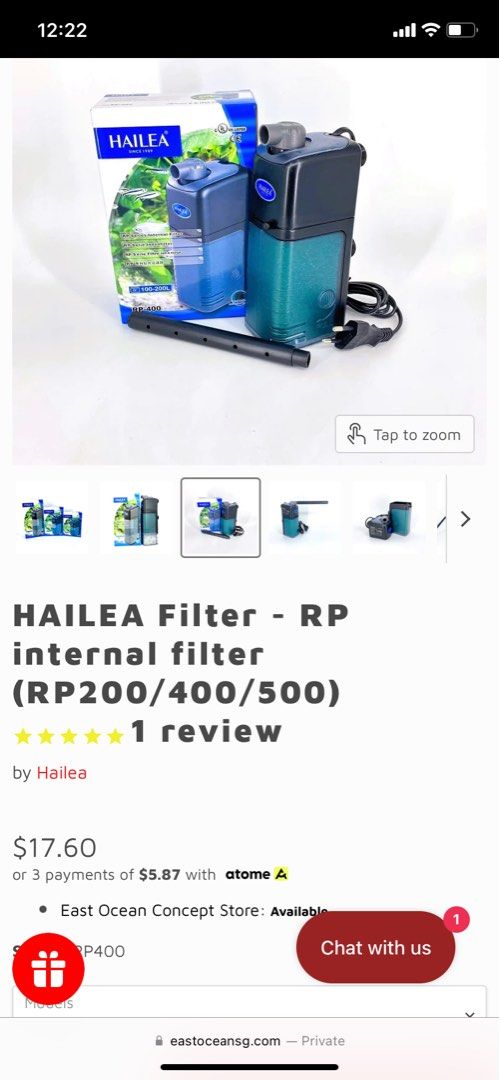 hailea fish tank filter, Pet Supplies, Homes & Other Pet Accessories on ...