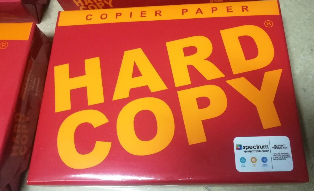Hard Copy Bond Paper 70gsm 500 sheets (Short, Long), Hobbies & Toys ...