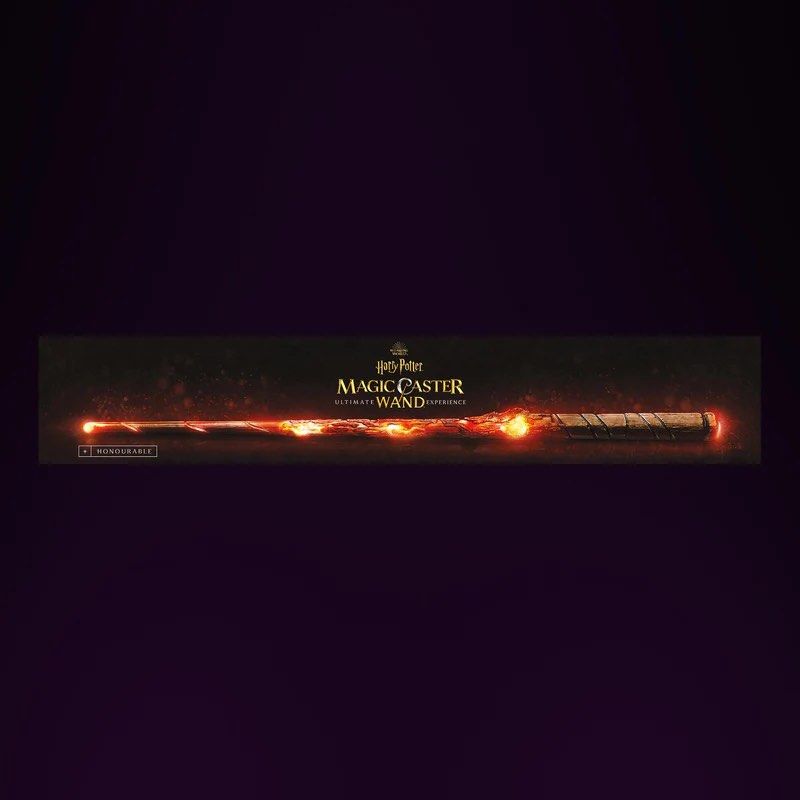 Harry Potter Magic Caster Wand (Honorable), Hobbies & Toys, Toys ...