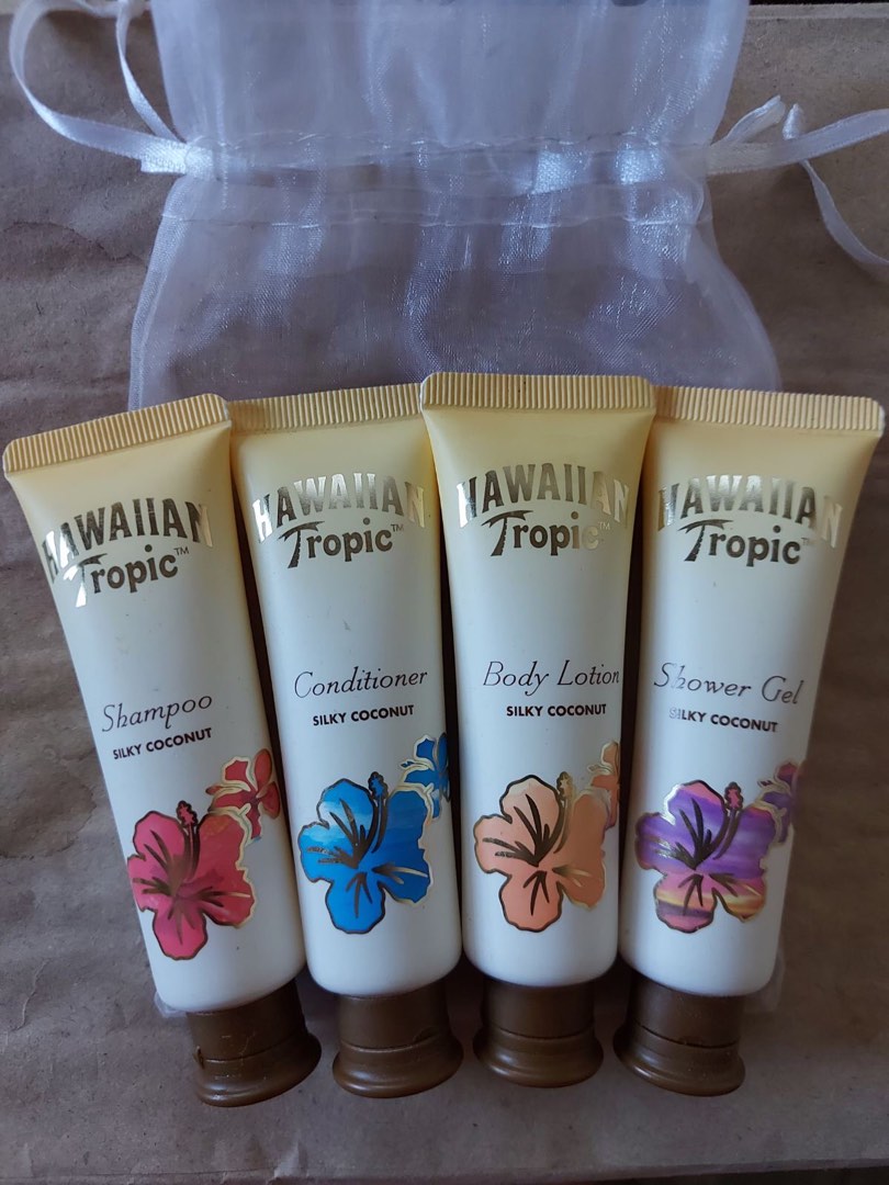 Hawaiian Tropic Travel Set, Beauty & Personal Care, Bath & Body, Bath ...
