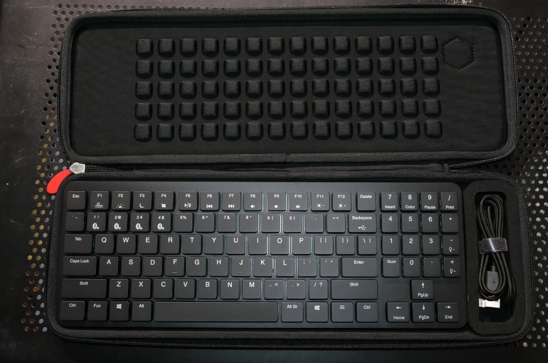 Hexgears X-1 Black / Kailh Choc White Switches, Ultra-Low Profile ...