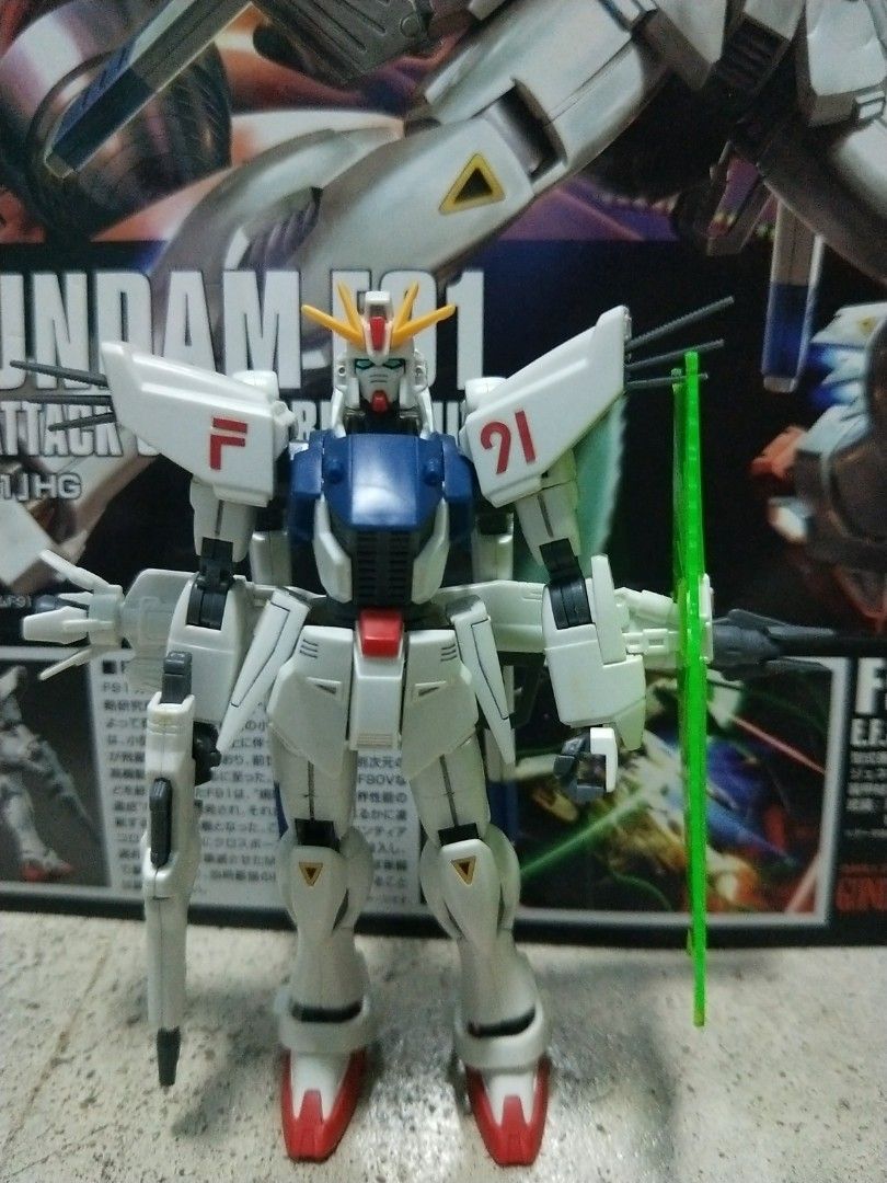 HG F-91 Gundam, Hobbies & Toys, Toys & Games on Carousell