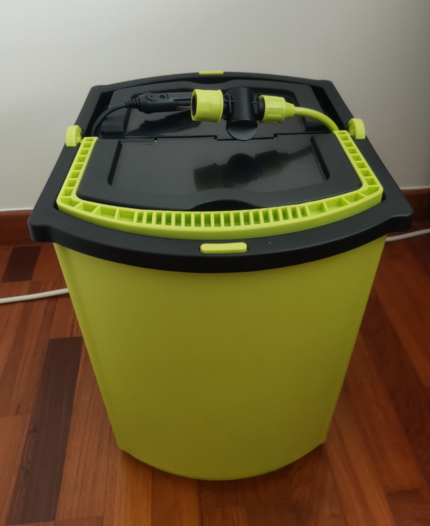 High pressure jet water tank with pump, Furniture & Home Living, Gardening, Hose and Watering ...