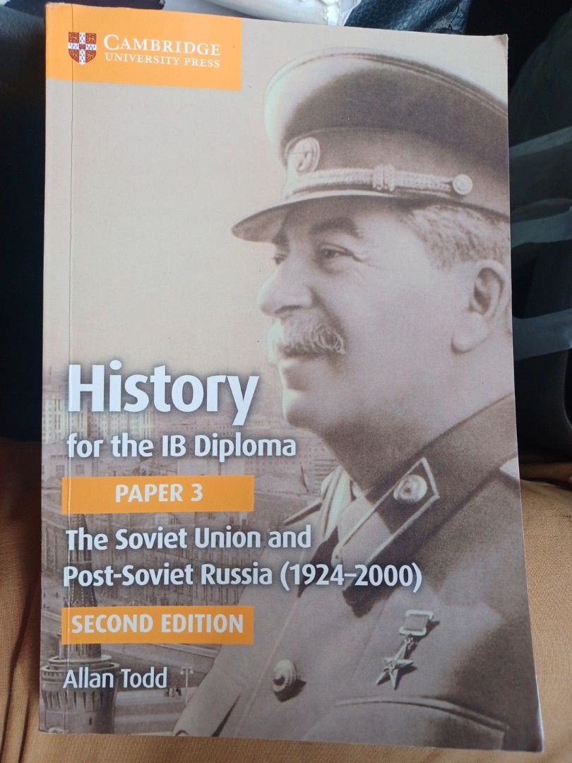 History for the IB Diploma Paper 3 The Soviet Union and Post-Soviet ...
