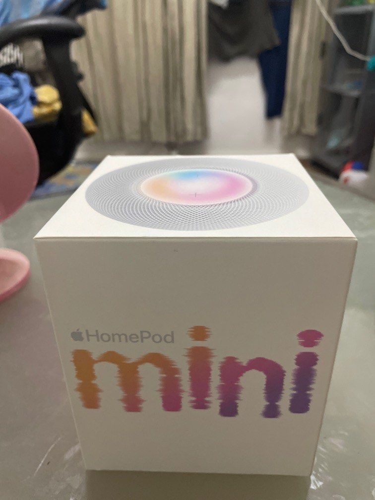 Homepod mini box only, TV & Home Appliances, TV & Entertainment ...
