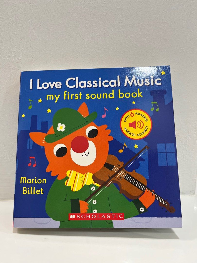 I Love Classical Music - my first sound book, Hobbies & Toys, Books ...