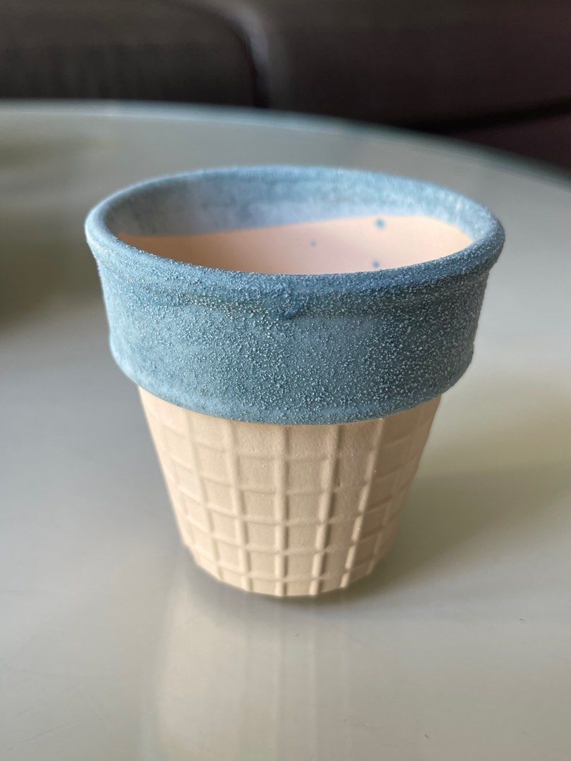 Ice Cream Terracotta Pot, Furniture & Home Living, Gardening, Pots ...