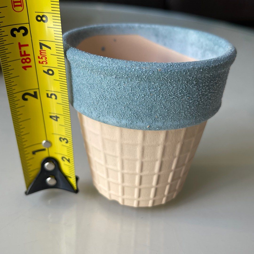 Ice Cream Terracotta Pot, Furniture & Home Living, Gardening, Pots ...