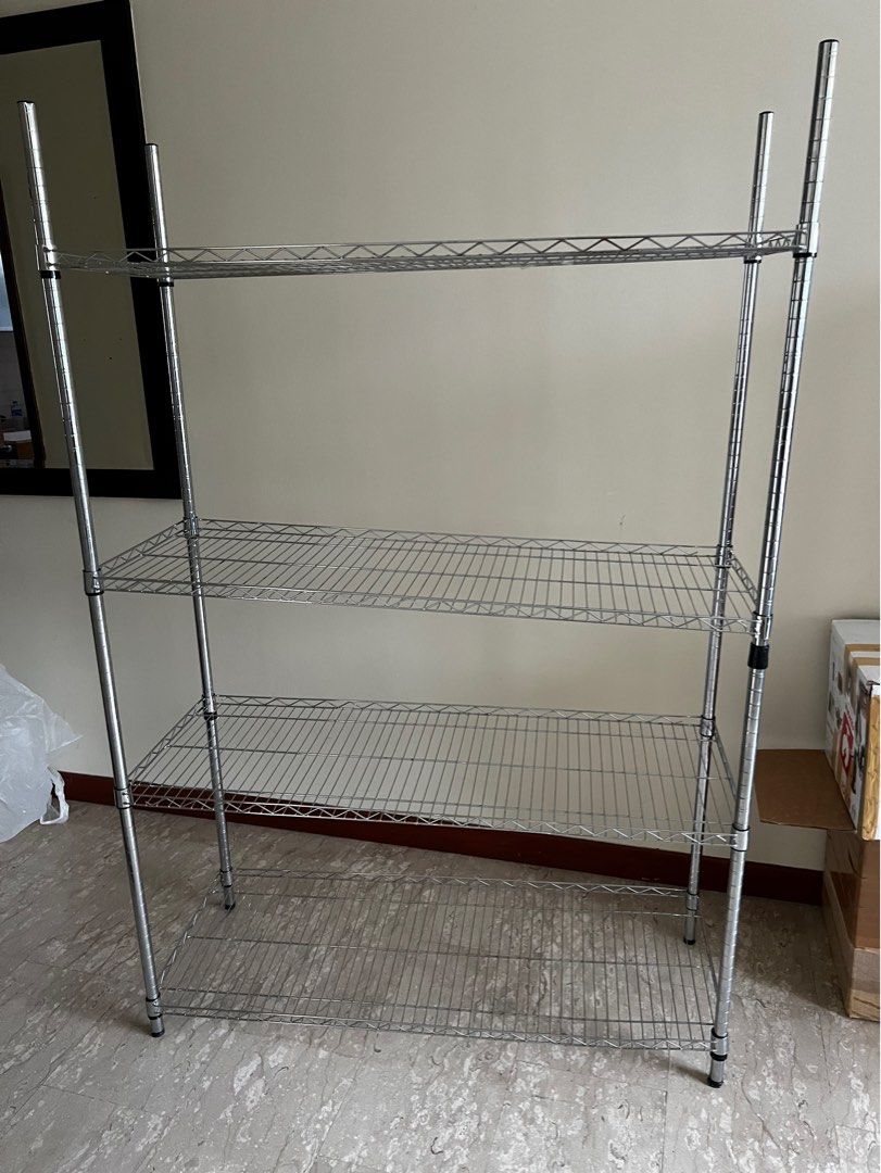 IKEA OMAR shelving unit - 4 rack, Furniture & Home Living, Furniture ...