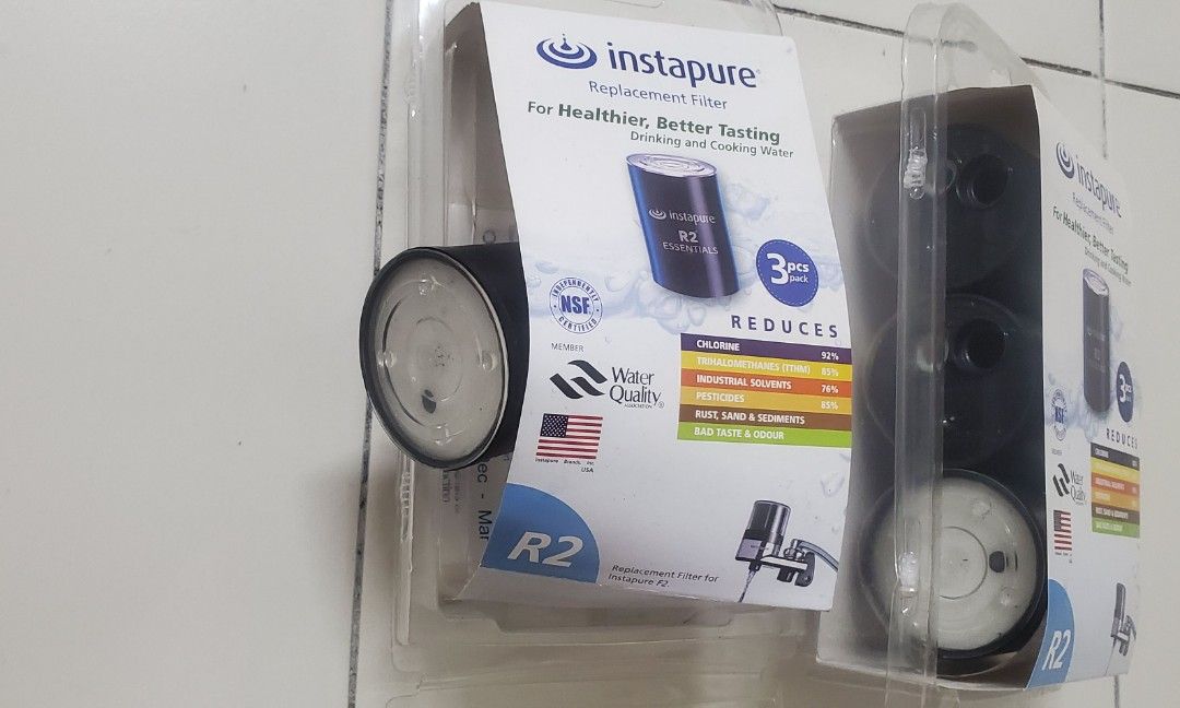 Instapure Water Filter Clean Water with R2 filters, TV & Home ...