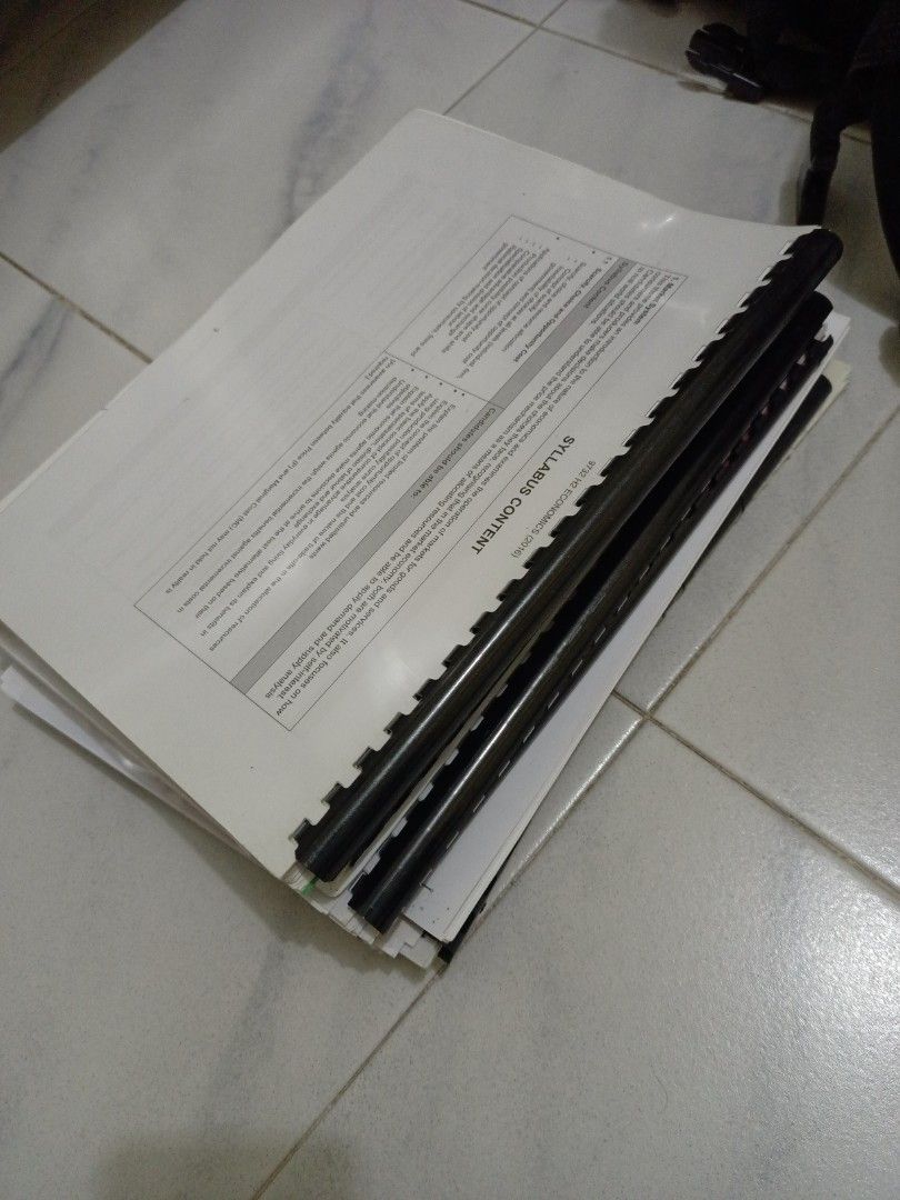 JC notes for Econs and GP, Hobbies & Toys, Books & Magazines, Textbooks ...