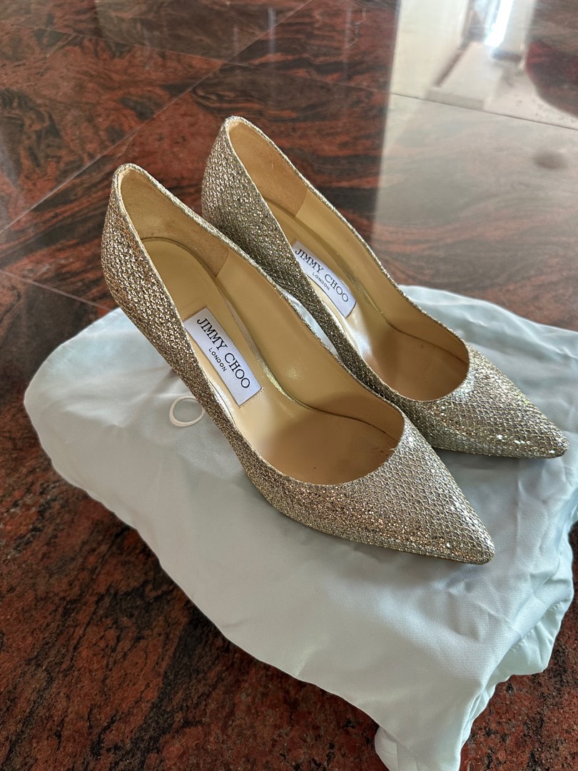 Jimmy Choo Heels Romy 85, Women's Fashion, Footwear, Heels on Carousell