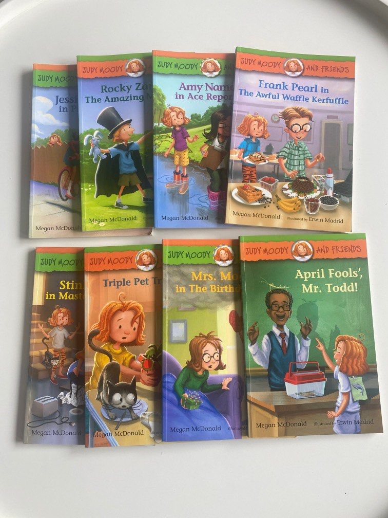 Judy Moody and Friends [Book of 8], Hobbies & Toys, Books & Magazines ...