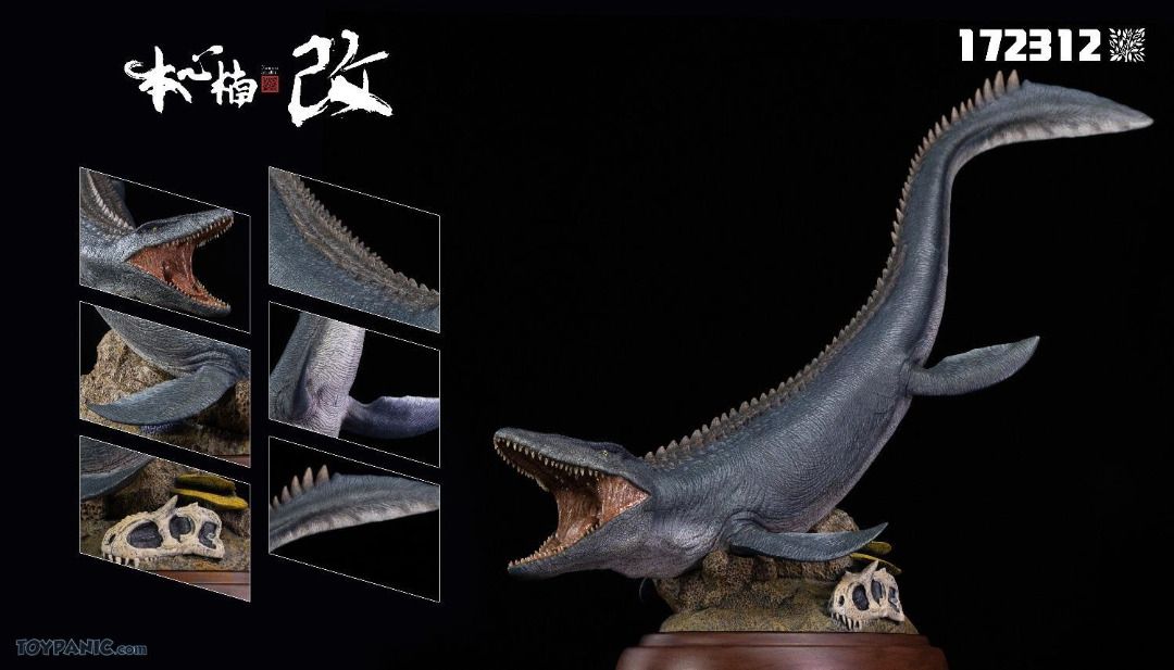 Jurassic Series 2.0 Lord of Abyss Full Mosasaurus Statue Leviathan ...