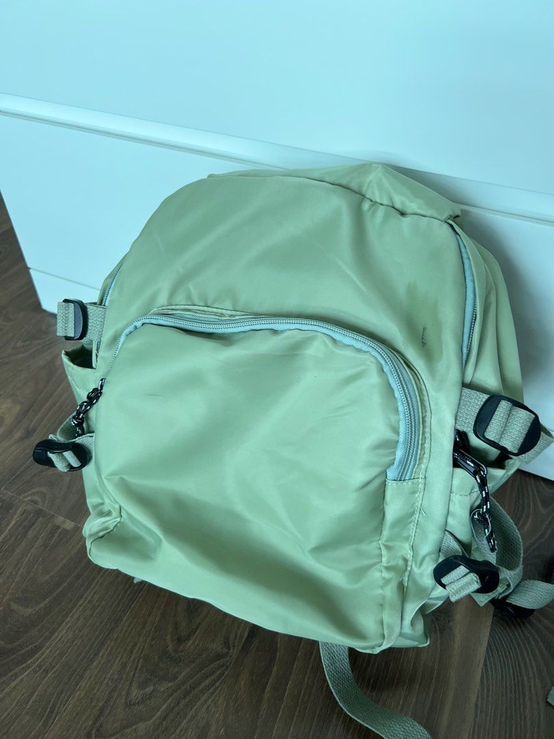 Kaison Mint Green Backpack, Women's Fashion, Bags & Wallets, Backpacks ...