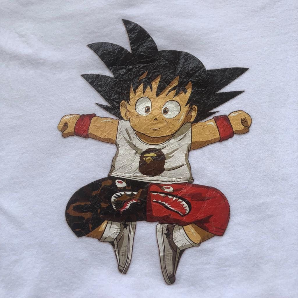 Kaos Dragon Ball Goku (Bootleg Europe) on Carousell