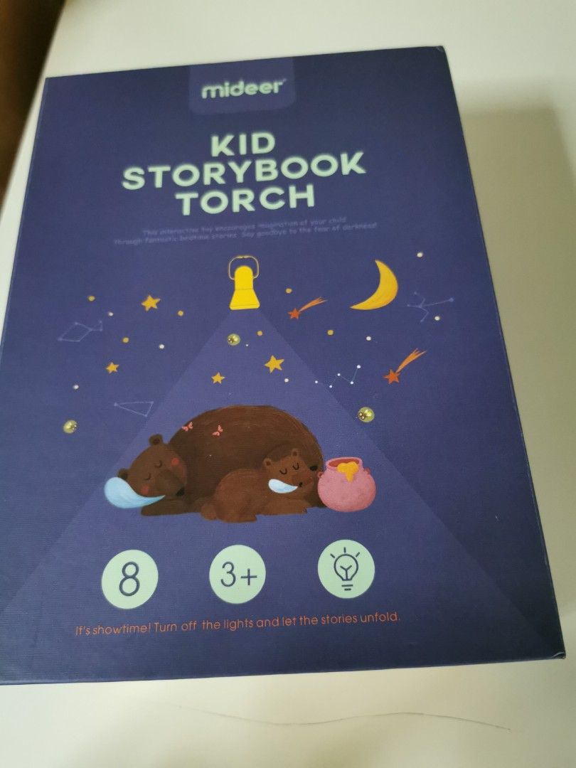 Kids story book torch., Hobbies & Toys, Toys & Games on Carousell
