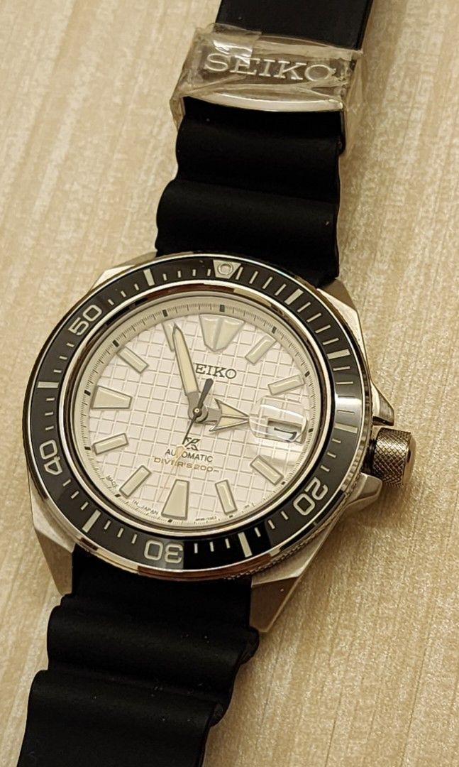 King Samurai Seiko Prospex SRPE37, Luxury, Watches on Carousell