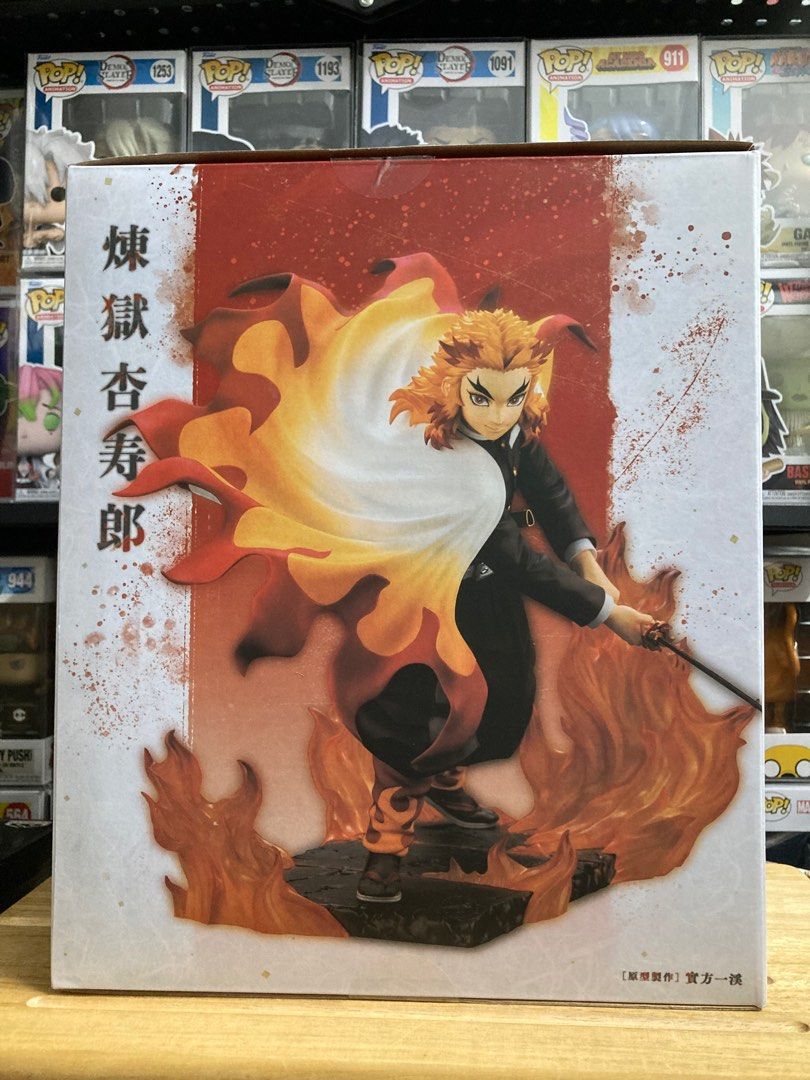 Kotobukiya Demon Slayer Kimetsu No Yaiba Flame Hashira Rengoku Figure ...