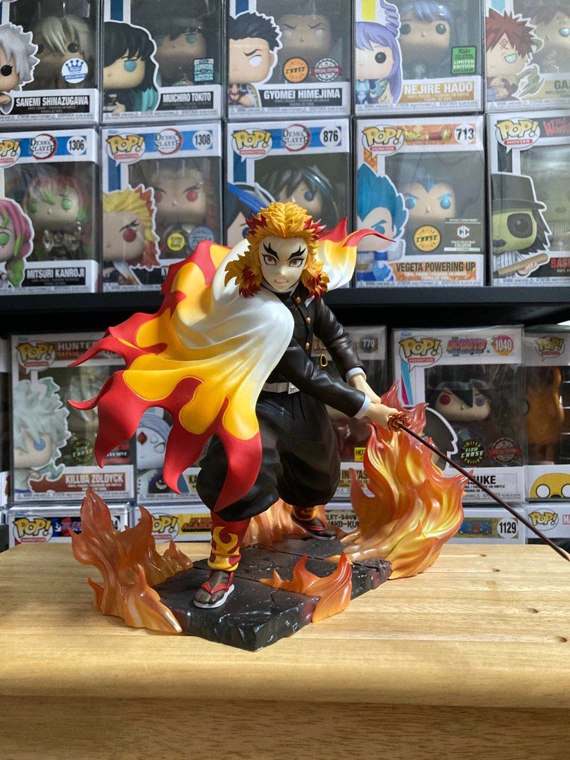 Kotobukiya Demon Slayer Kimetsu No Yaiba Flame Hashira Rengoku Figure ...