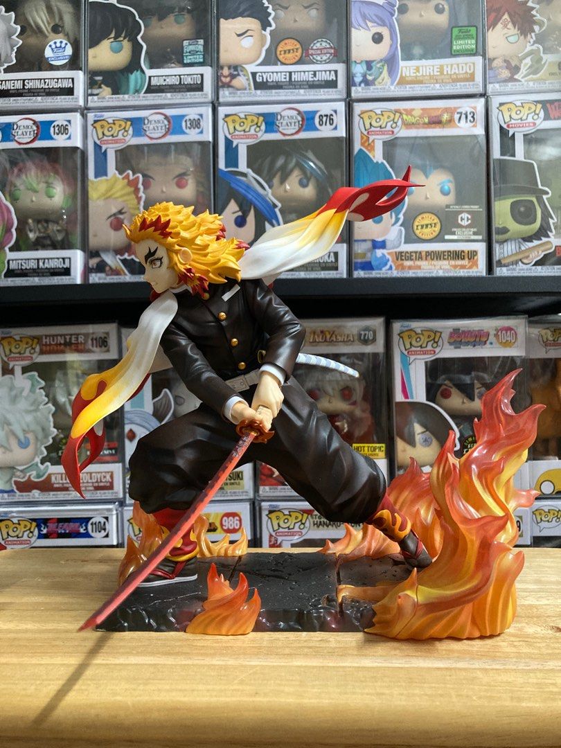 Kotobukiya Demon Slayer Kimetsu No Yaiba Flame Hashira Rengoku Figure ...