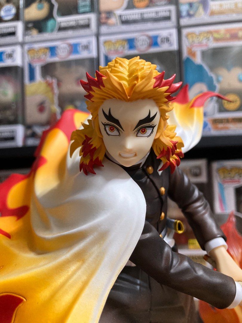 Kotobukiya Demon Slayer Kimetsu No Yaiba Flame Hashira Rengoku Figure ...