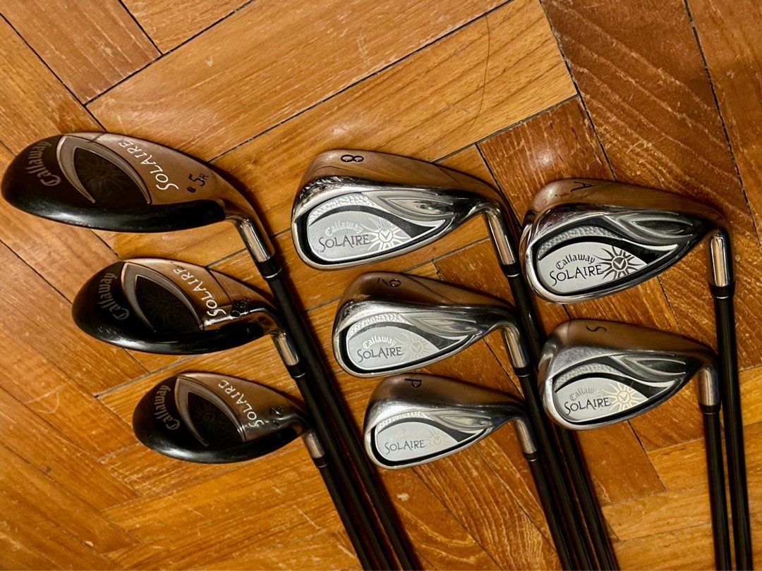 Ladies Callaway Solaire Full Complete Golf Set, Sports Equipment, Sports & Games, Golf on Carousell