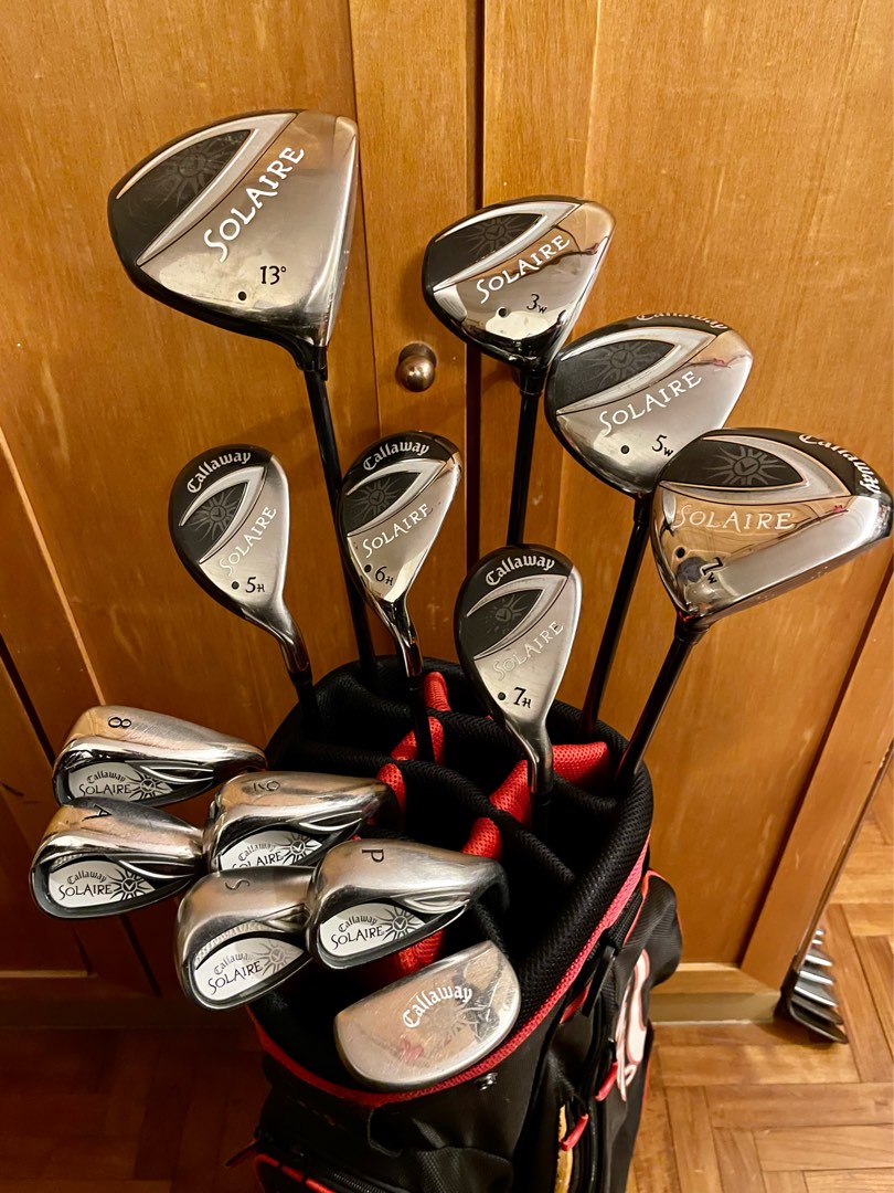 Ladies Callaway Solaire Full Complete Golf Set, Sports Equipment, Sports & Games, Golf on Carousell