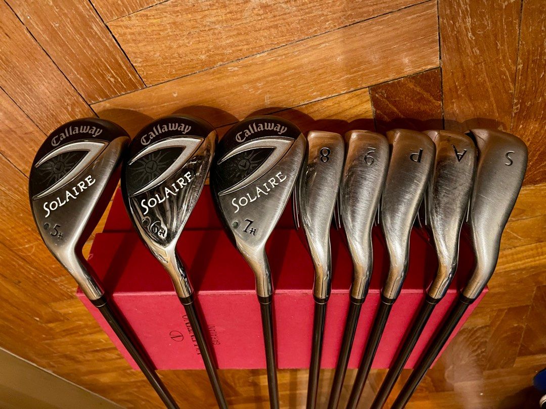 Ladies Callaway Solaire Full Complete Golf Set, Sports Equipment ...