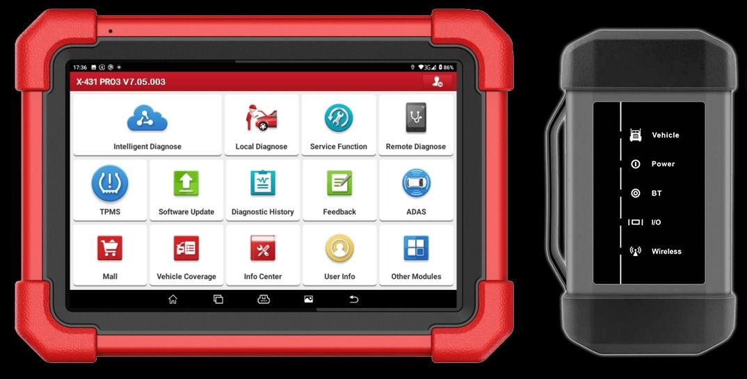 LAUNCH X431 PRO3 SE HD-For Heavy Vehicle/TRUCKS, Car Accessories, Car Workshops & Services on ...