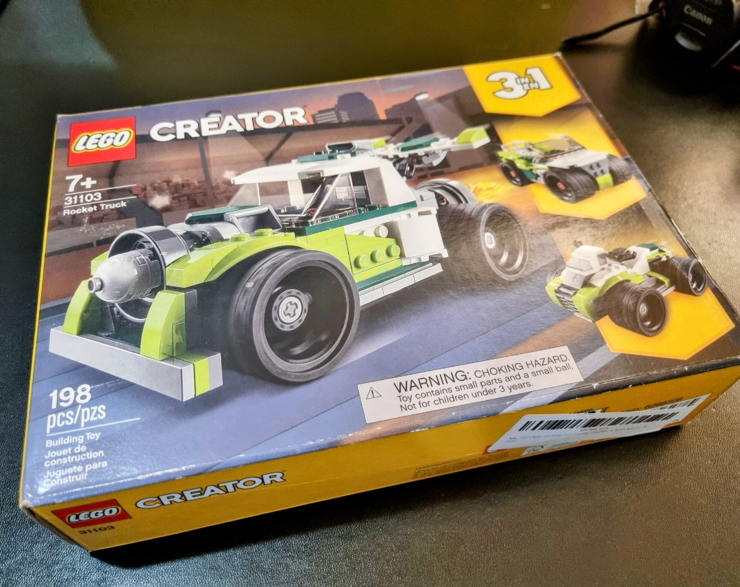 LEGO Creator 3 in 1 Rocket Truck 31103 on Carousell