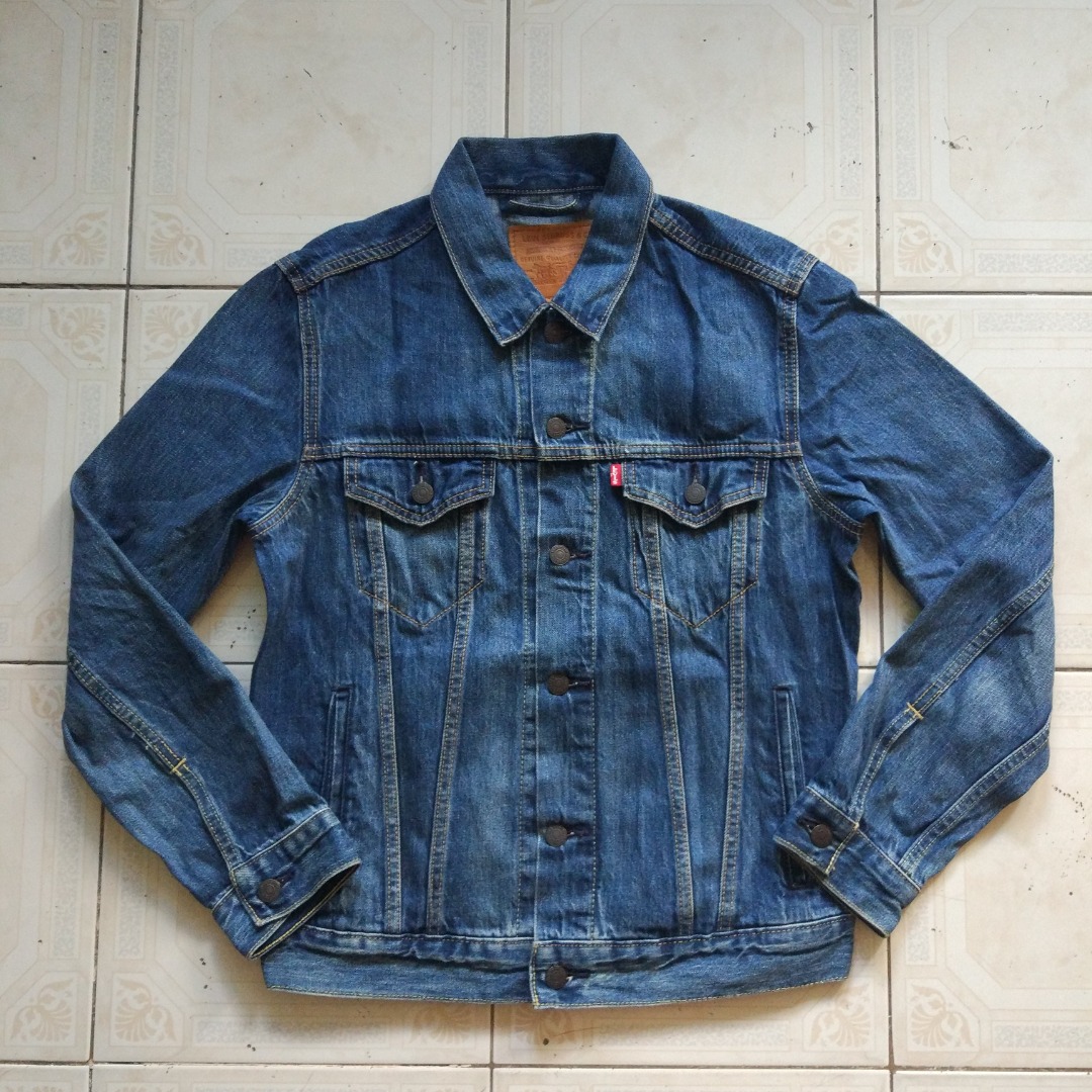 Levis Premium Denim Jacket S on Carousell