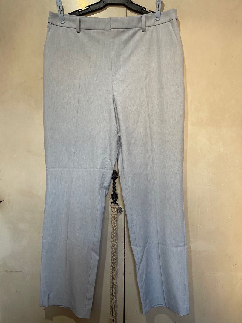 Light blue slacks Uniqlo on Carousell