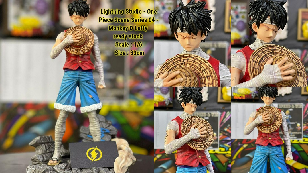 Lightning Studio - One Piece Scene Series 04 - Monkey D Luffy, Hobbies ...