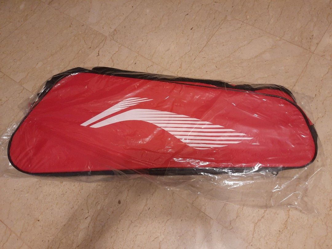 Li-ning 6-in-1 Badminton Racket Bag, Sports Equipment, Sports & Games ...
