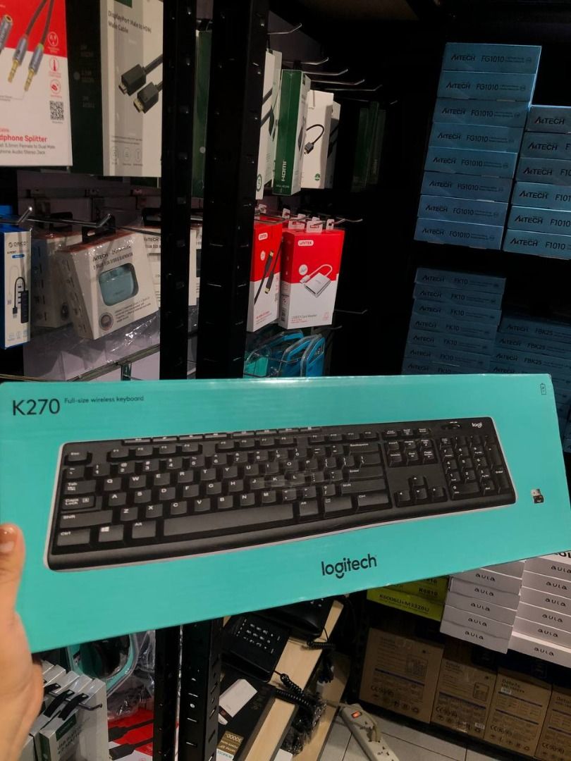 Logitech K270 Wireless Keyboard, Computers & Tech, Parts & Accessories, Computer Keyboard on ...