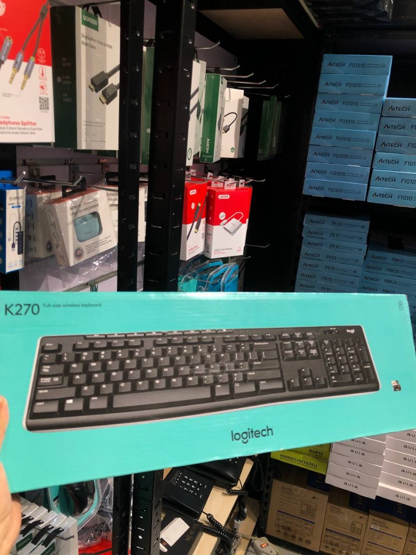 Logitech K270 Wireless Keyboard Computers And Tech Parts And Accessories Computer Keyboard On