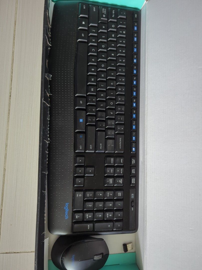 Logitech MK345 Wireless Keyboard and Mouse, Computers & Tech, Parts & Accessories, Computer ...