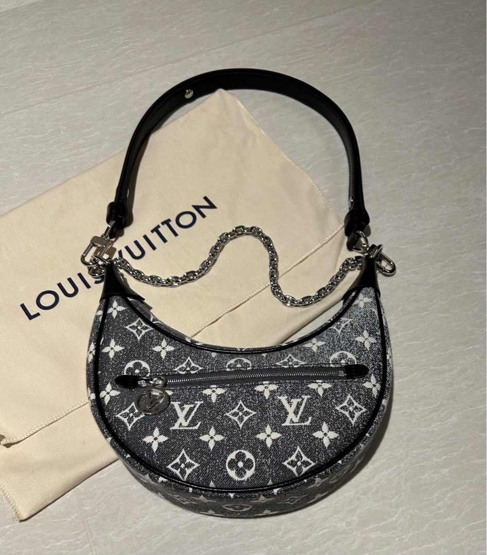 Louis Vuitton LV denim loop bag, Luxury, Bags & Wallets on Carousell