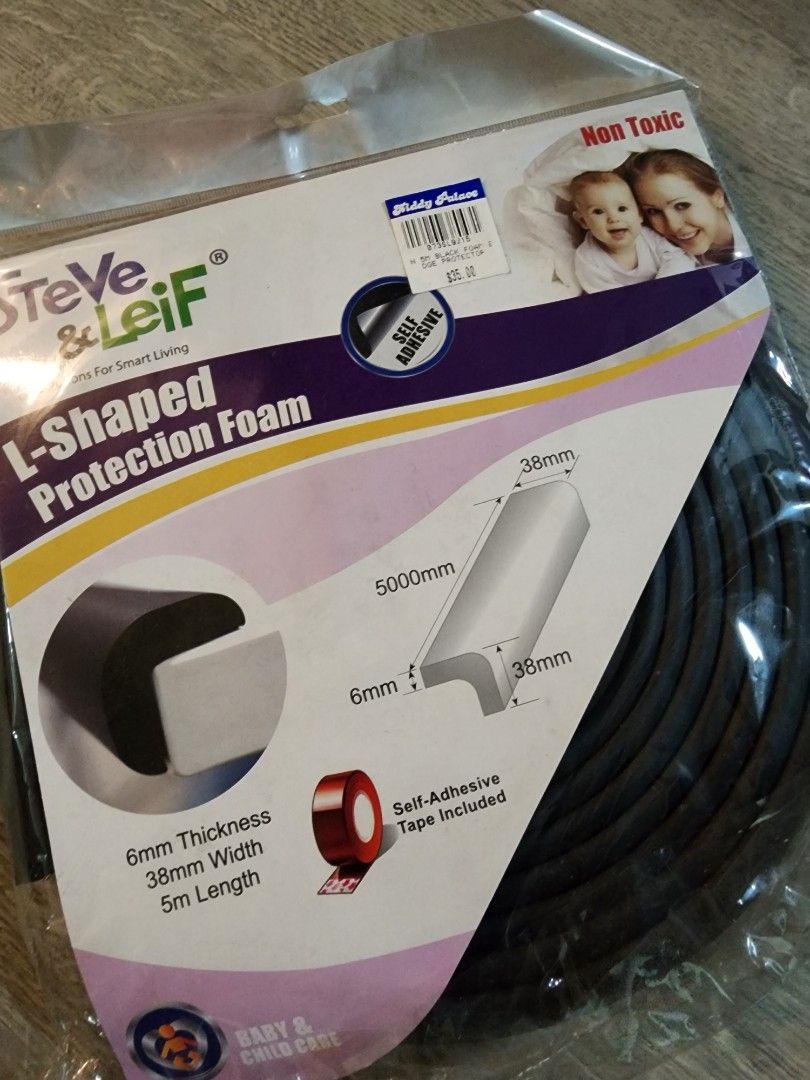 L-Shaped Protection Foam, Babies & Kids, Baby Nursery & Kids Furniture ...