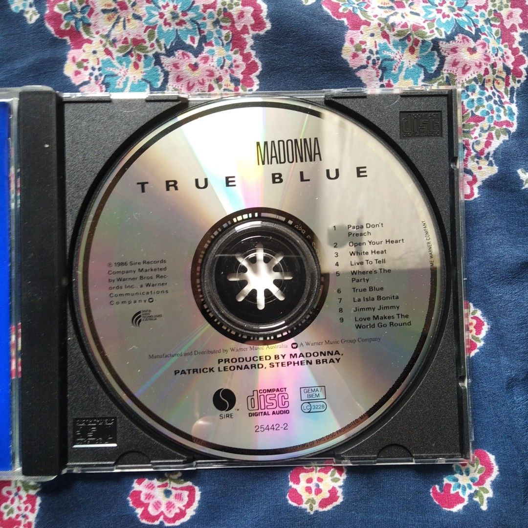 Madonna - True Blue CD Album on Carousell