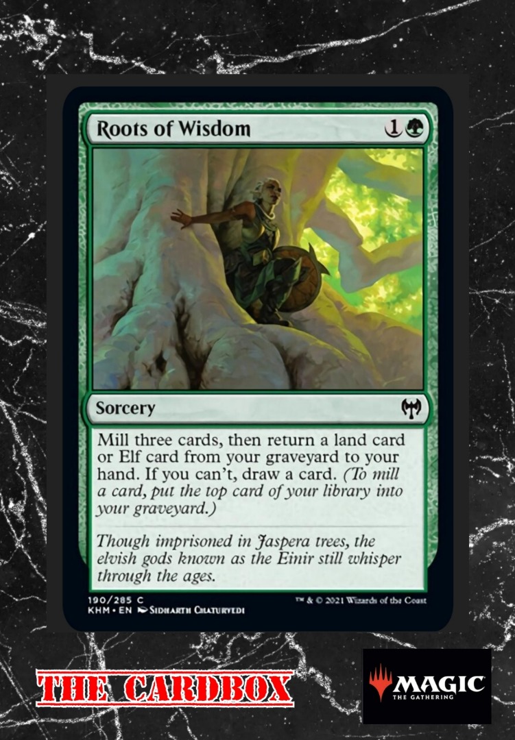 Magic The Gathering - Roots of Wisdom, Hobbies & Toys, Toys & Games on ...