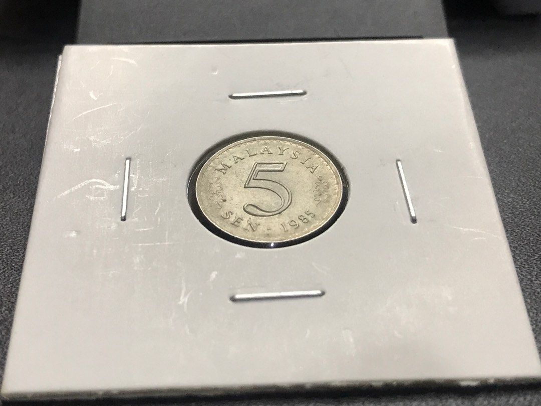 Malaysia 5sen 1985 parliament duit lama syiling, Hobbies & Toys ...