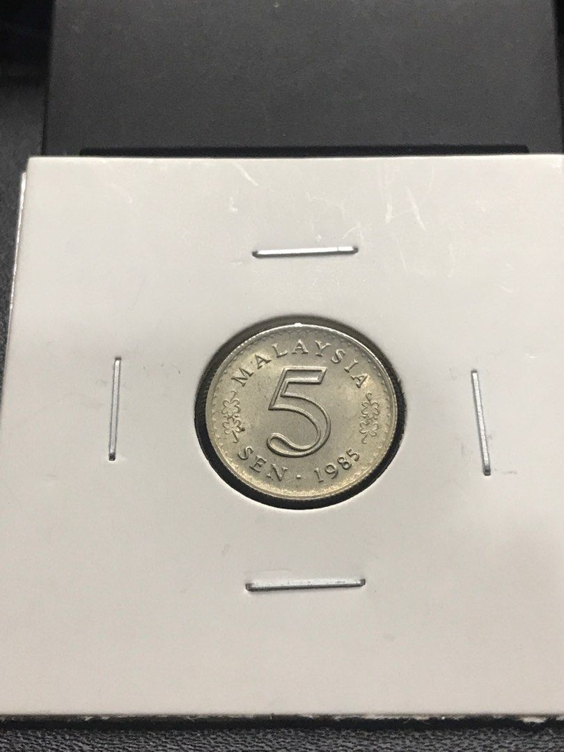 Malaysia 5sen 1985 parliament duit lama syiling, Hobbies & Toys ...