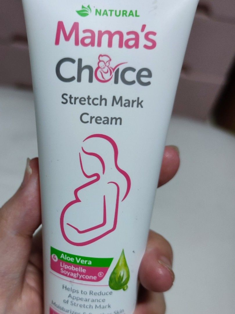 Mama Choice- Stretch Mark Cream (used twice)E: May 2024, Babies & Kids ...