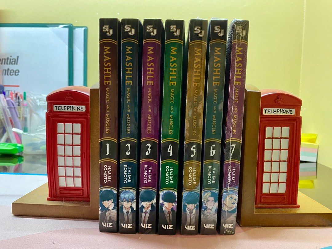 Mashle Manga Vol. 1-7, Hobbies & Toys, Books & Magazines, Comics ...