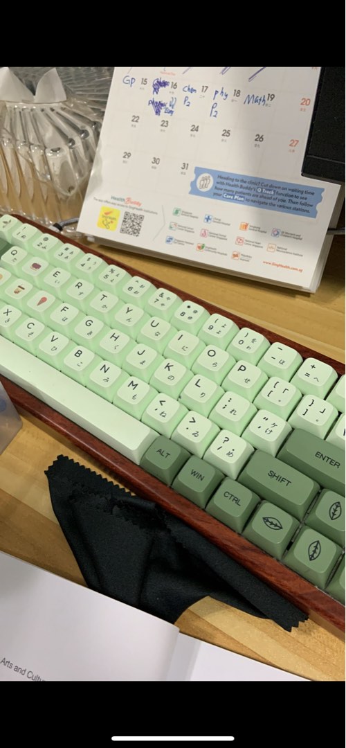 MATCHA CUSTOM BUILT KEYBOARD, Computers & Tech, Parts & Accessories ...